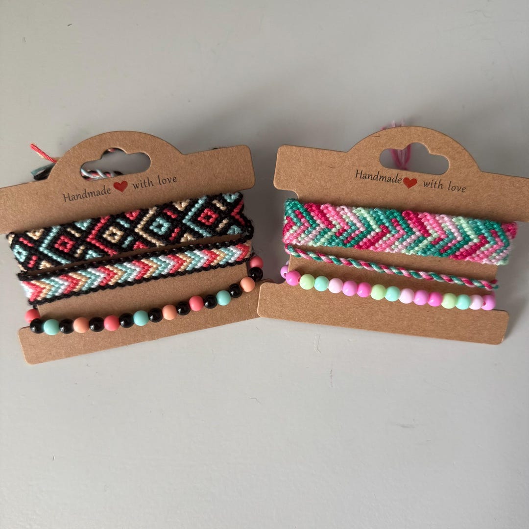 Friendship Bracelet Sets - Etsy