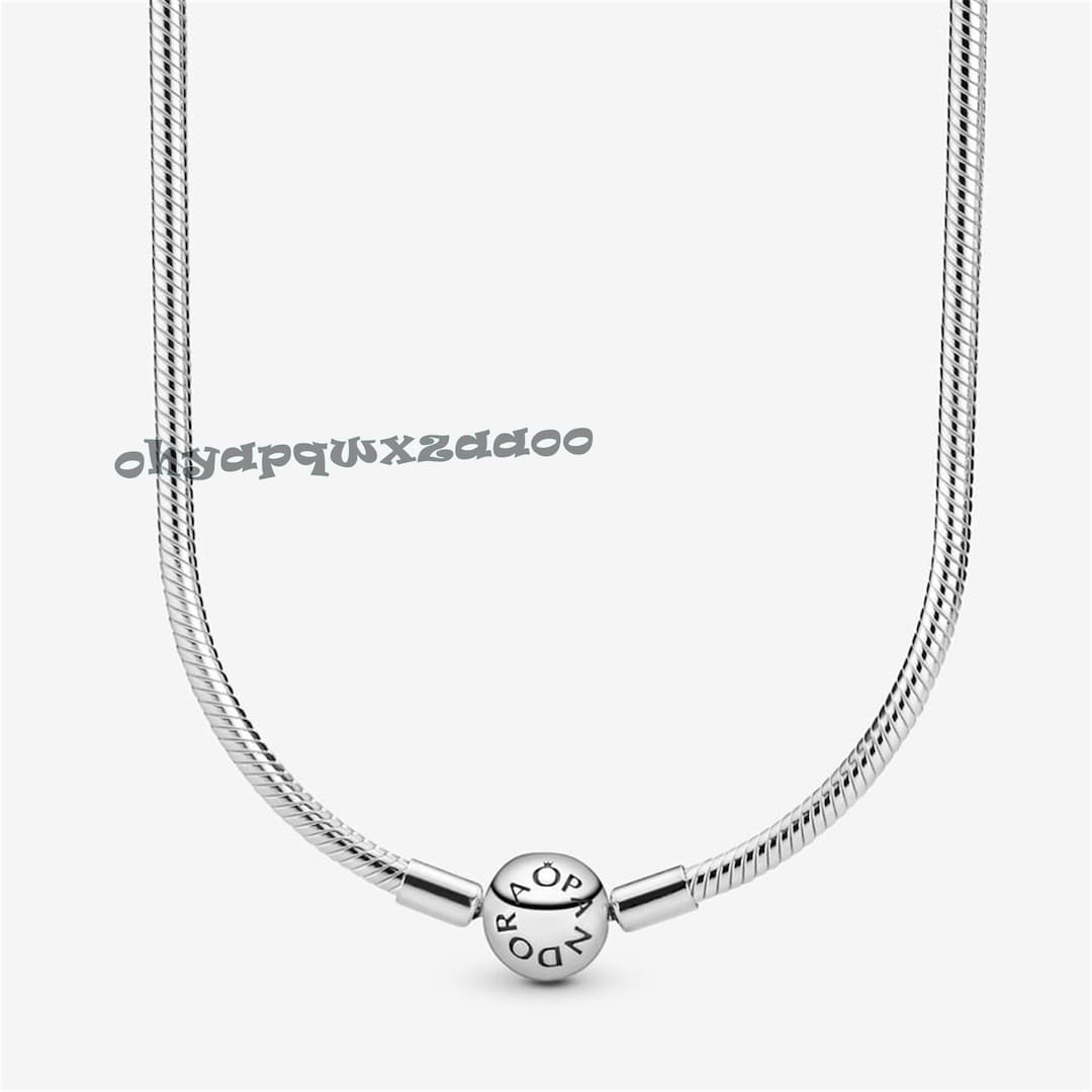 Pandora Moments Snake Chain Necklace S925 Sterling Silver, Fit for ...