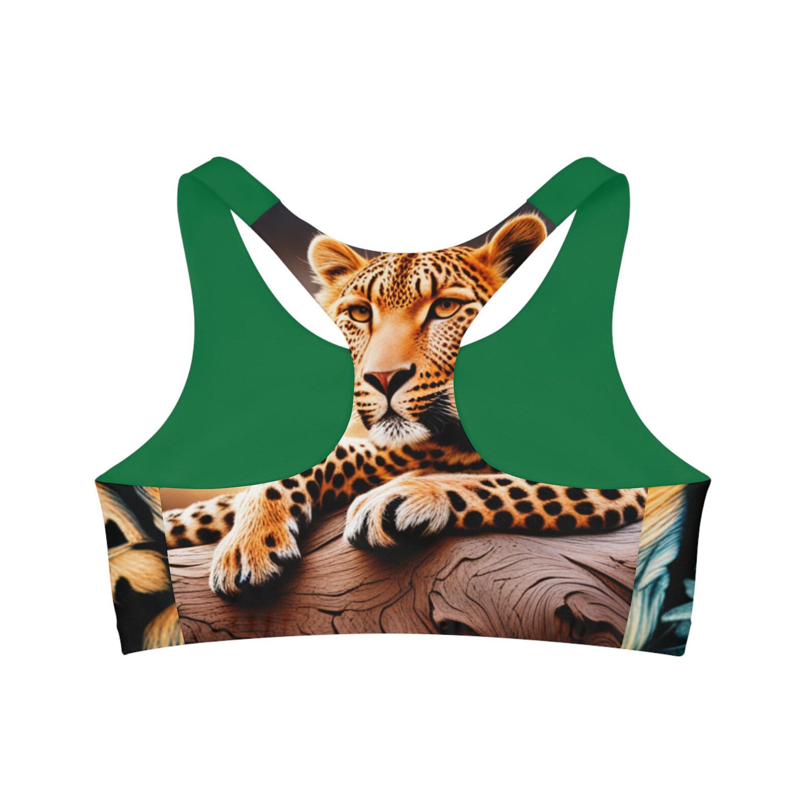 Tiger Tango Sports Bra: Double the Roar, Double the Sass! Seamless ...