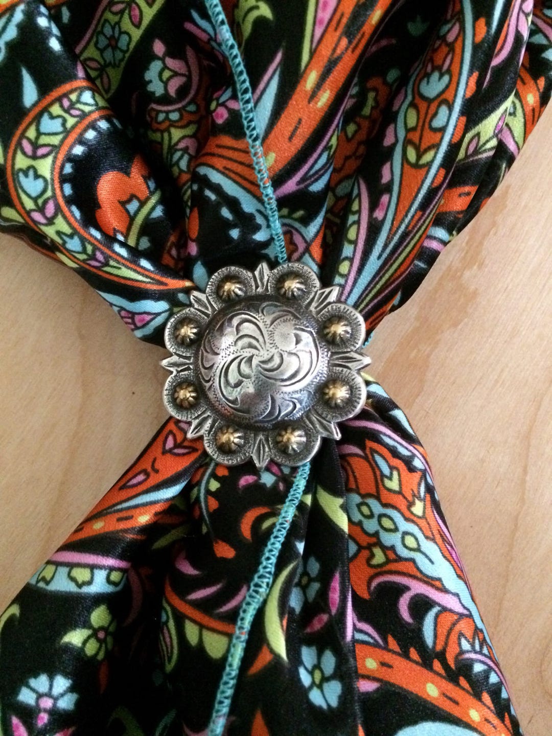 Berry Wild Rag Scarf Slide - Etsy