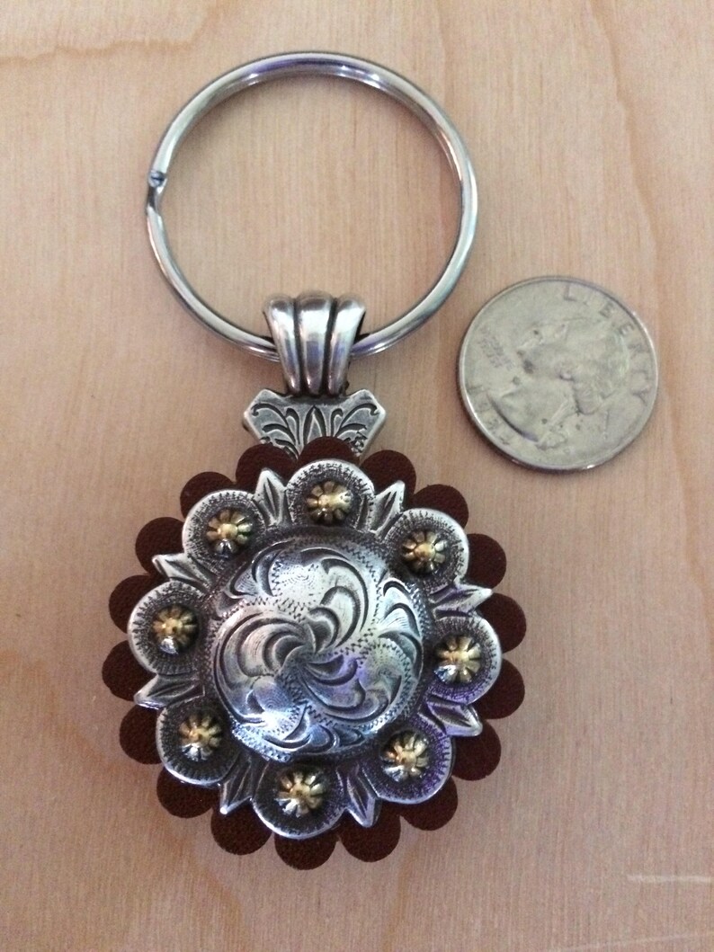 Pico Berry Concho Keychain - Etsy