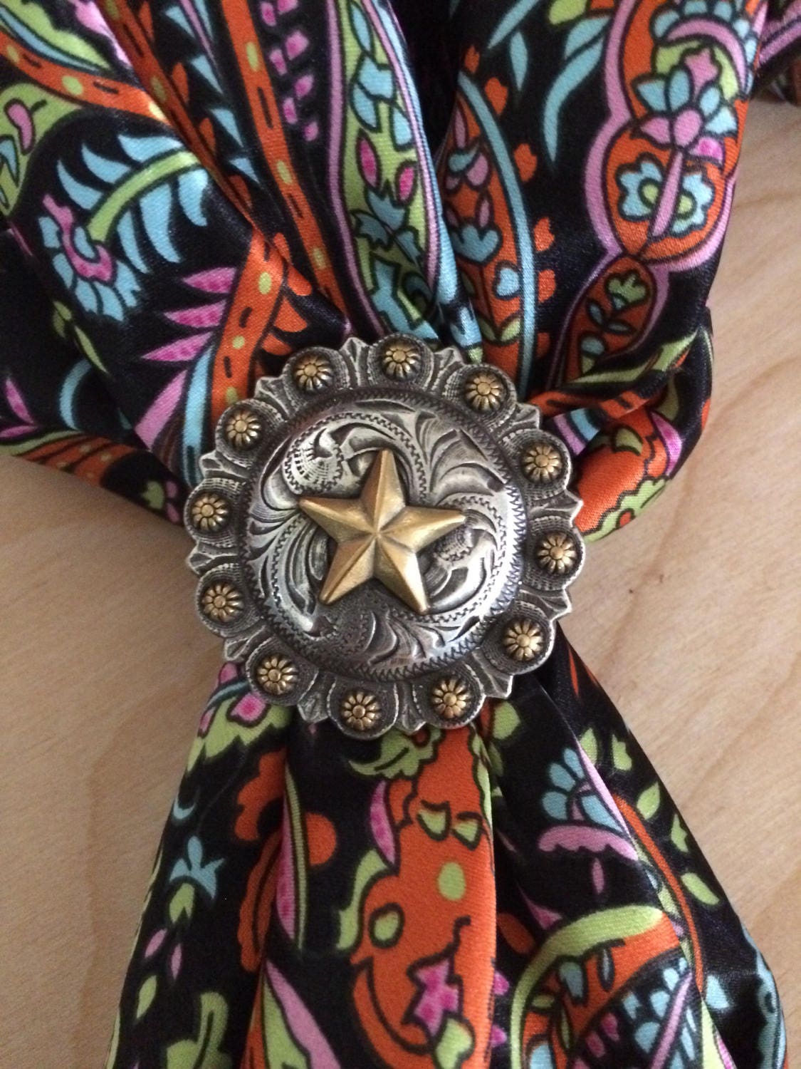 Star Wild Rag Scarf Slide - Etsy