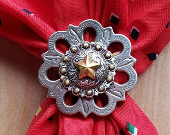 Cross Wild Rag Scarf Slide - Etsy