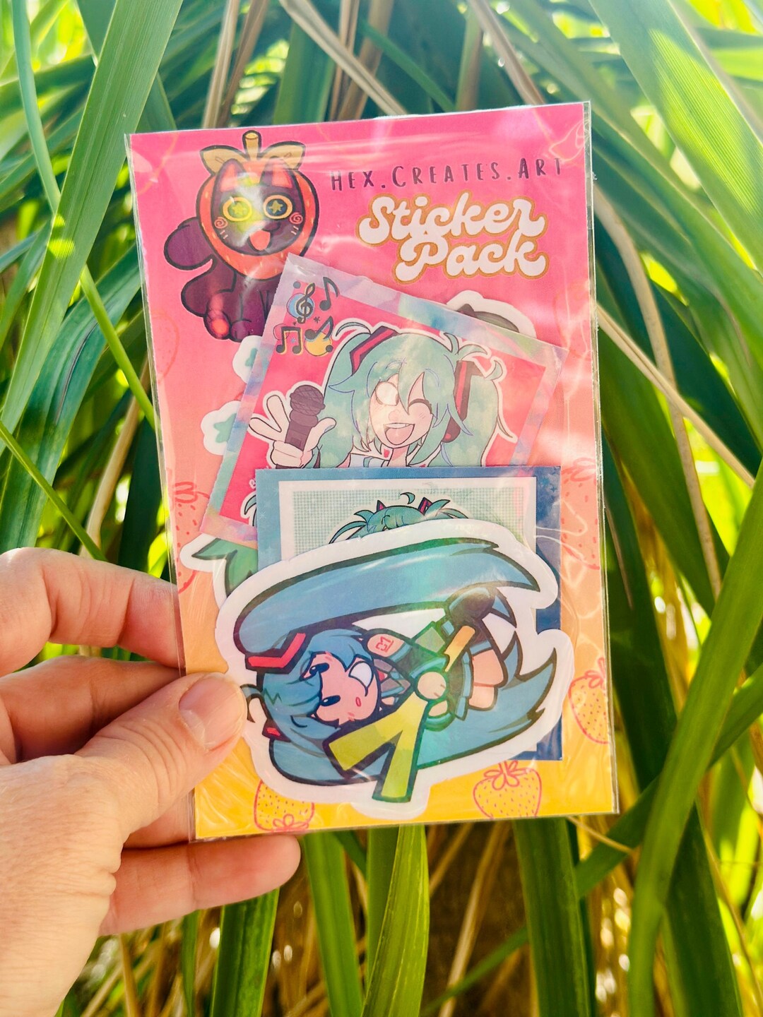 Hatsune Miku Sticker Pack - Etsy