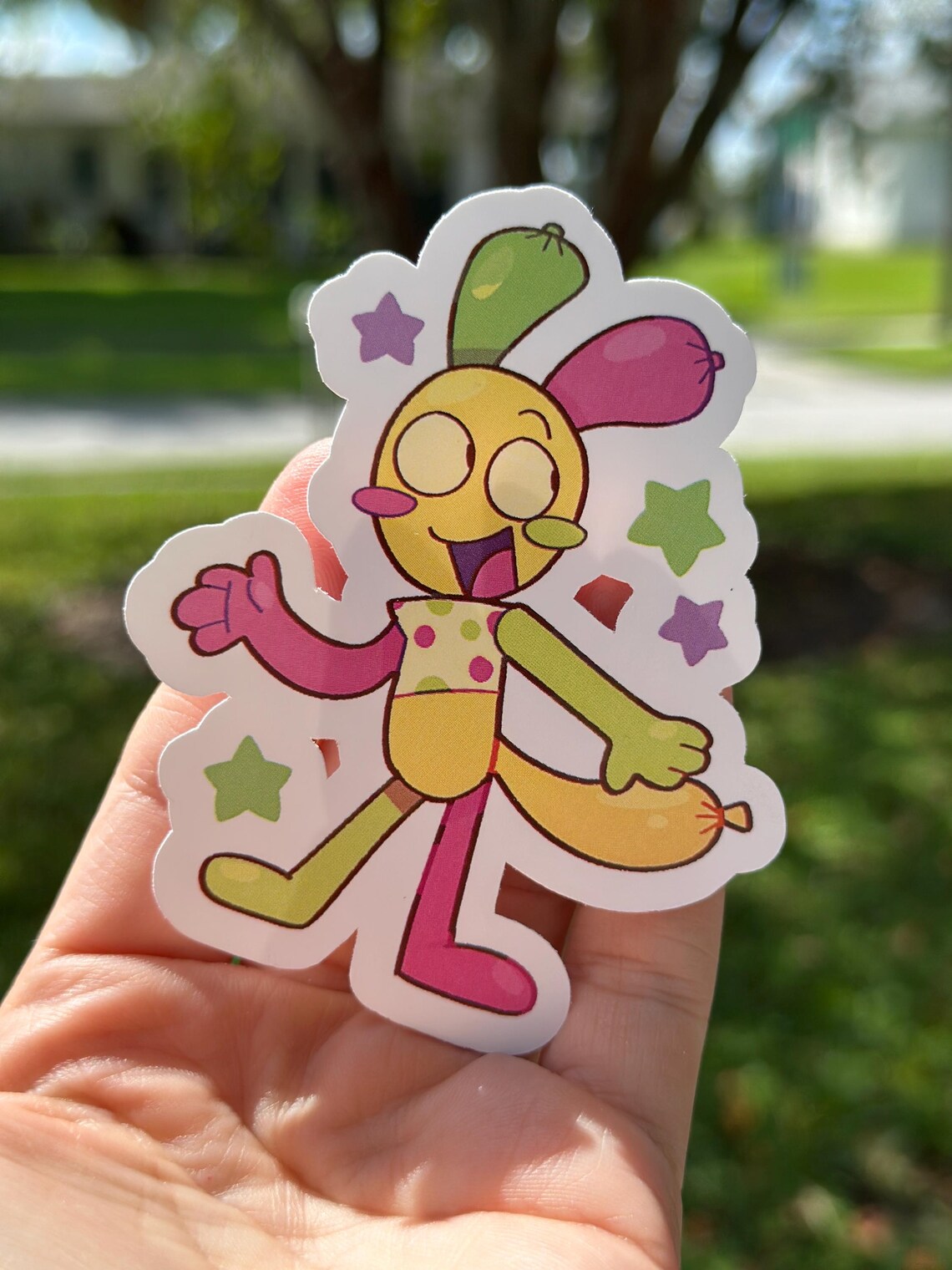 Looey Vinyl Sticker: Hand-drawn Illustration - Etsy
