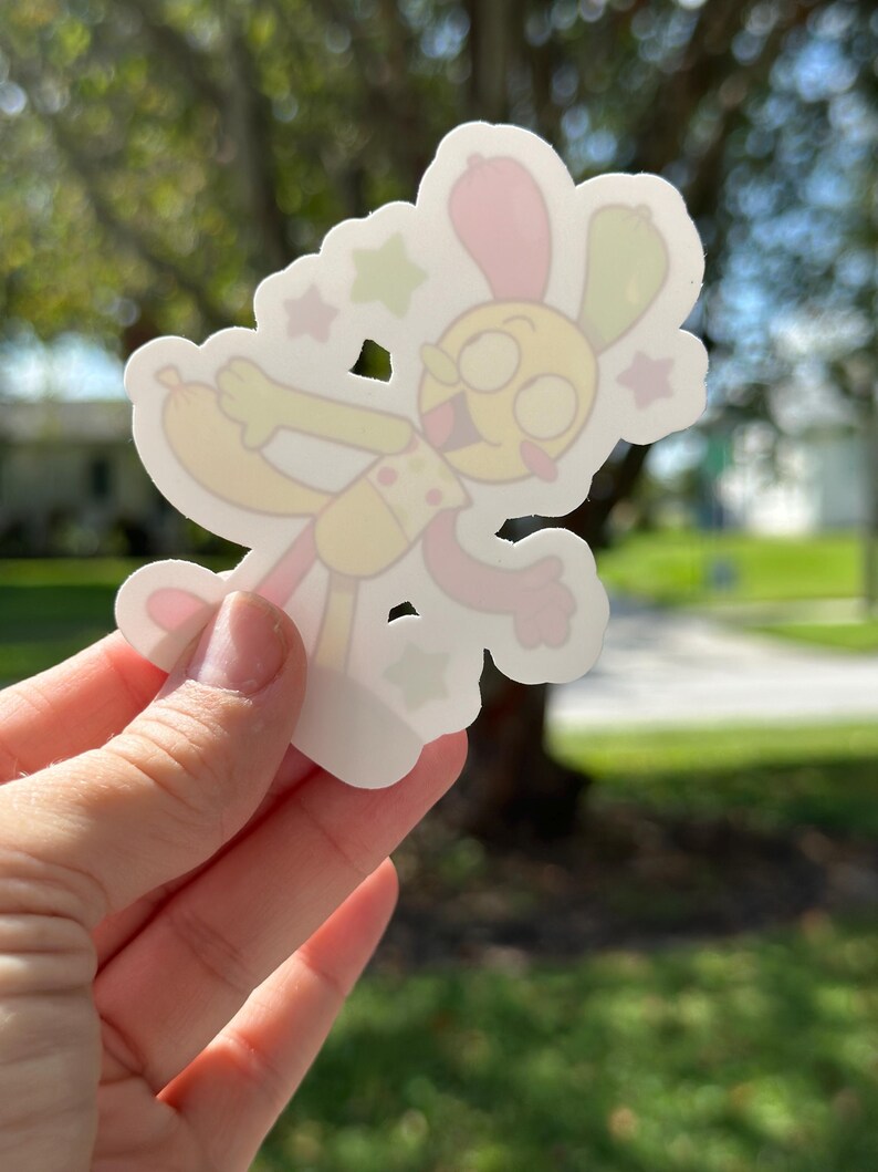 Looey Vinyl Sticker: Hand-drawn Illustration - Etsy