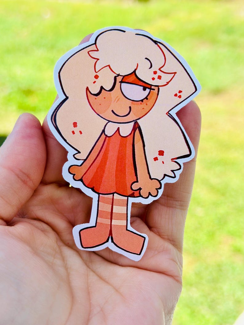 Ginger Dandy’s World Sticker - Etsy
