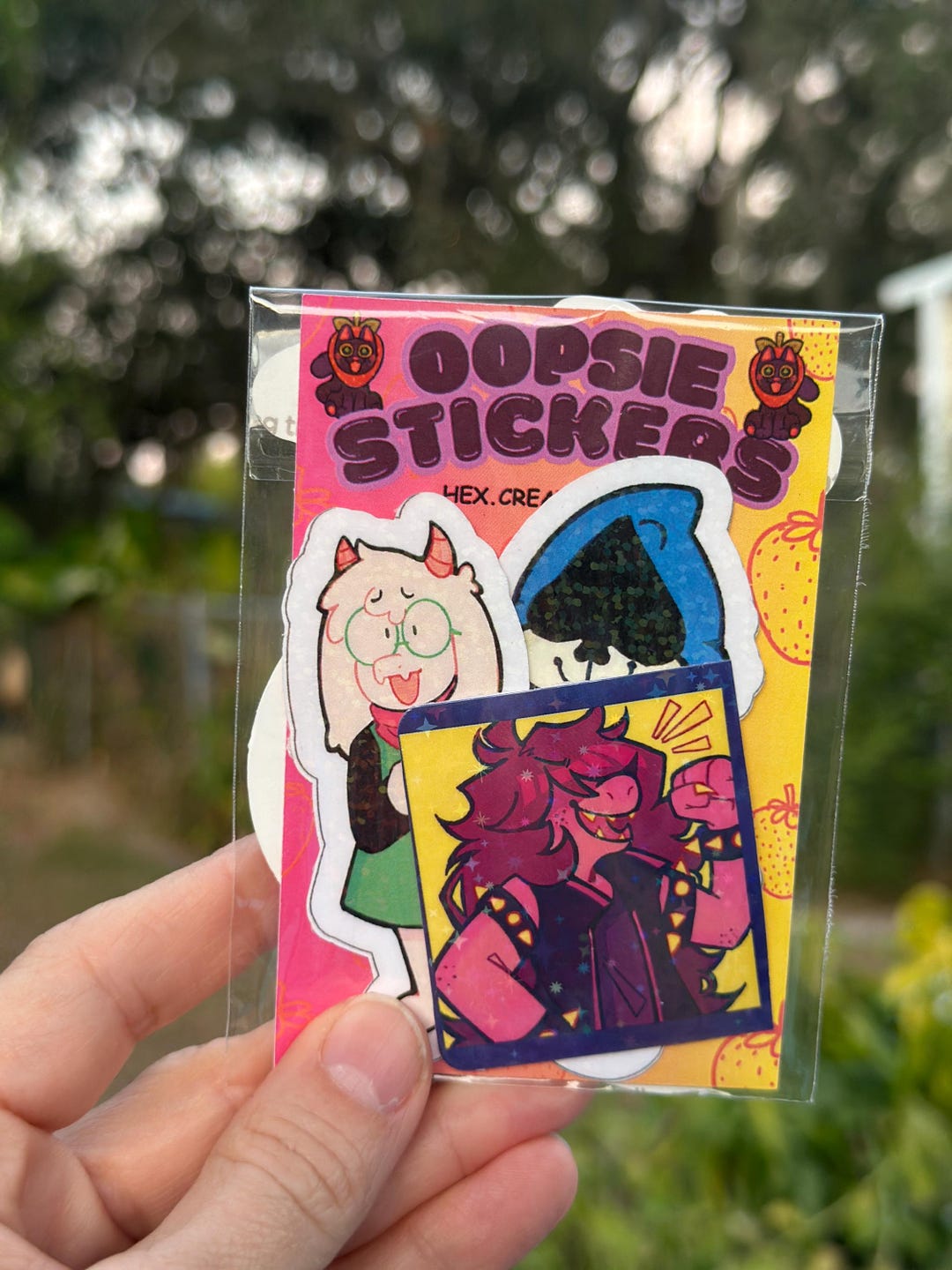 Deltarune -oopsie Sticker Pack - Etsy