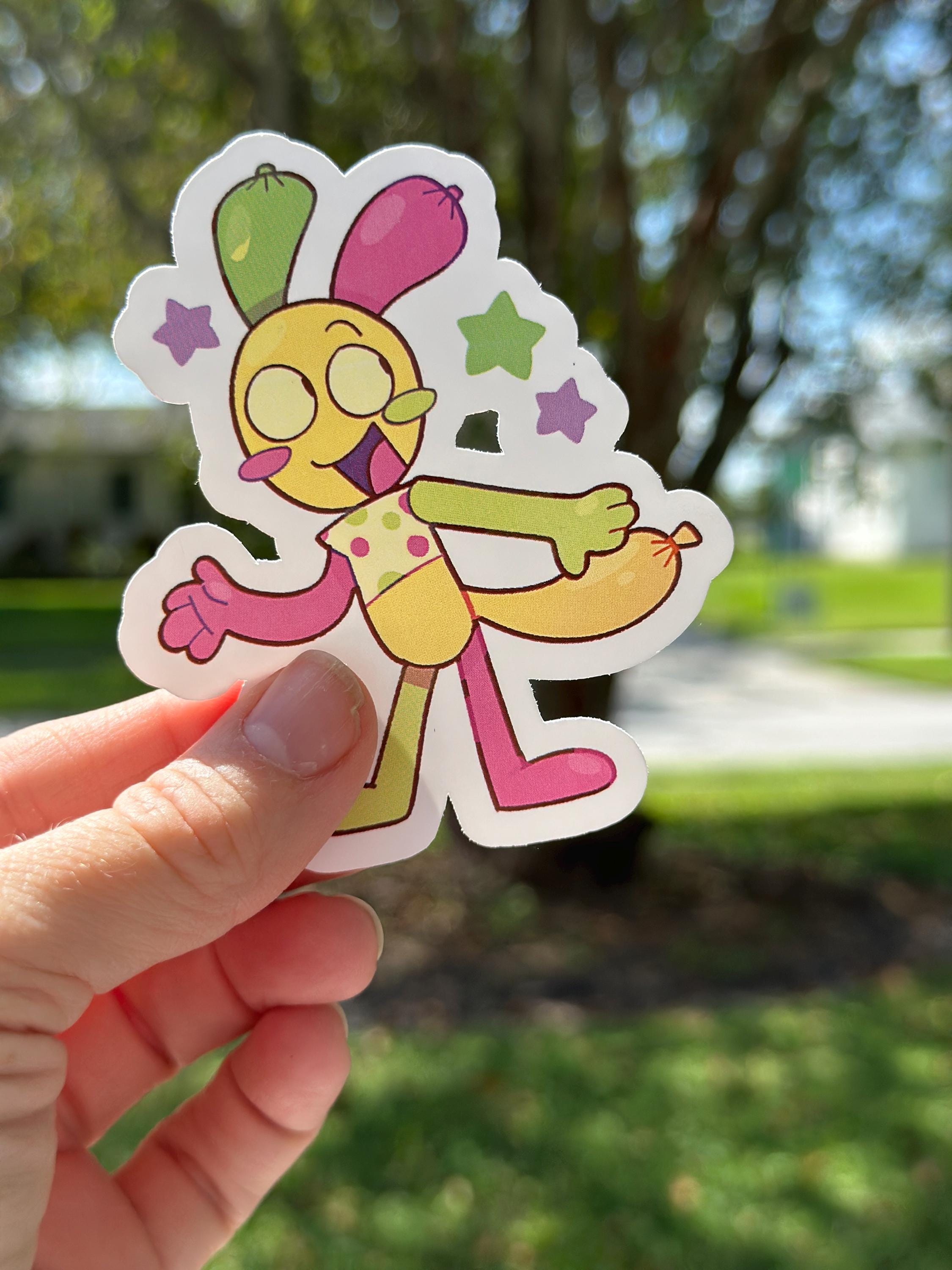 Looey Vinyl Sticker: Hand-drawn Illustration - Etsy