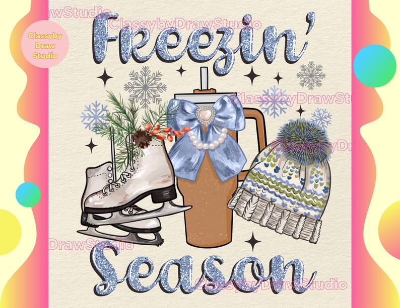 Freezin’ Season Png, Winter Sublimation Design, It’s Literally Freezing ...