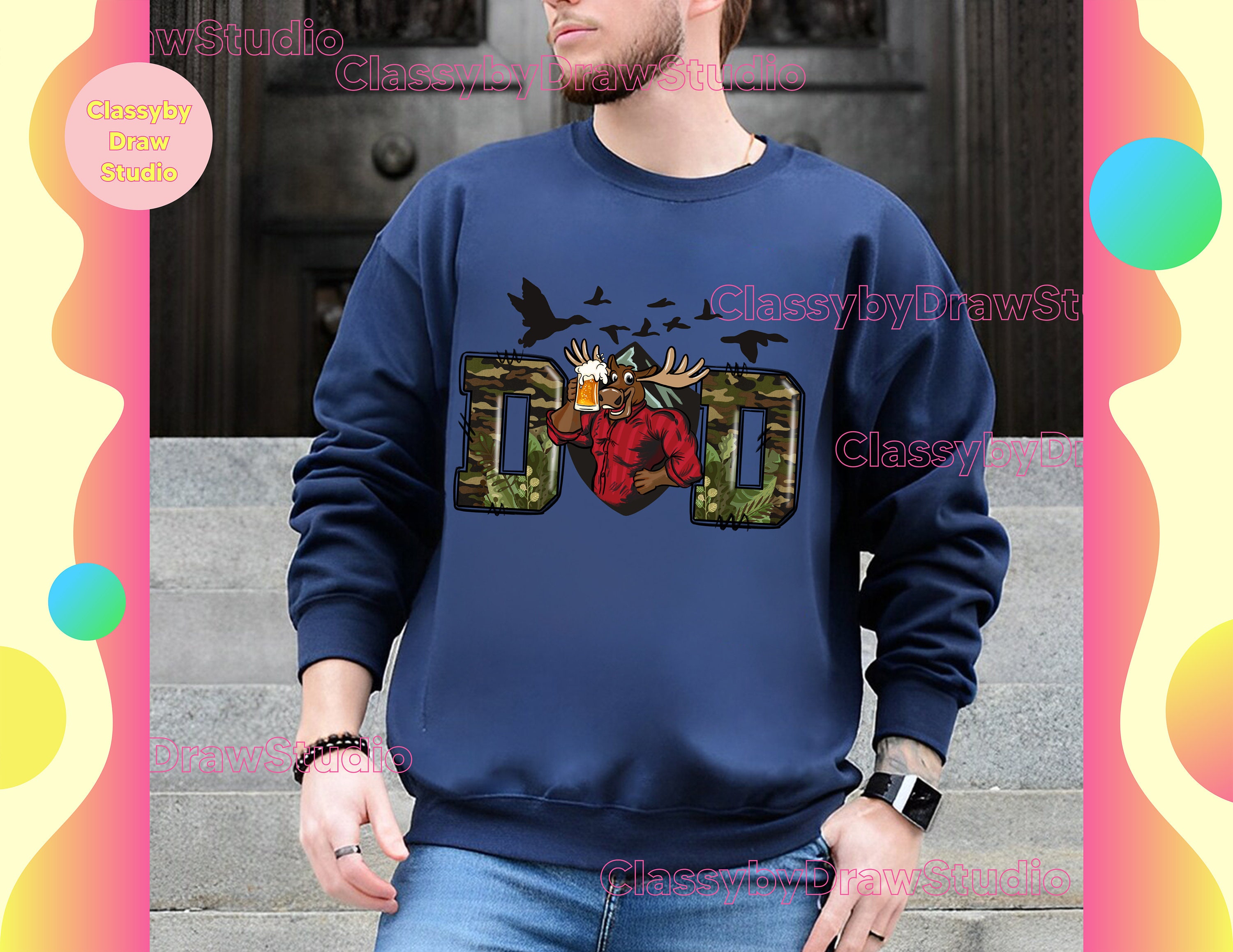 Hunter Dad PNG, Dad Png, Deer Hunting Png, Hunter Dad PNG, Best Buckin ...