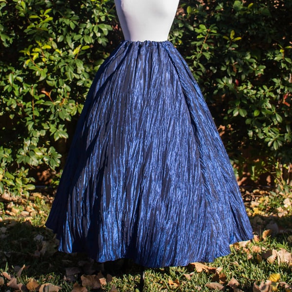 Navy Blue Ren Faire Skirt - Etsy