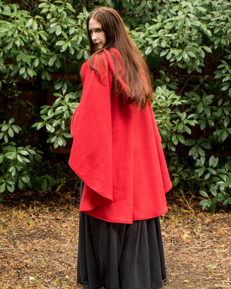 Red Rogue Cape - Halloween Costume - Little Red Riding Hood ...