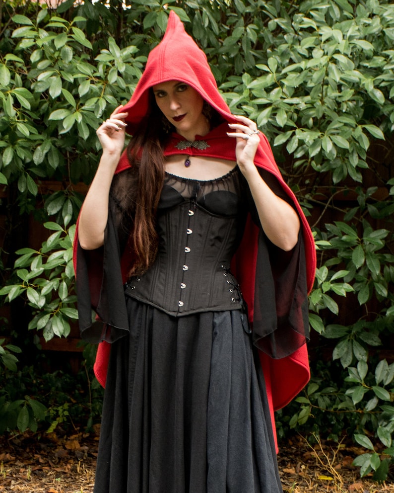 Red Rogue Cape - Halloween Costume - Little Red Riding Hood ...