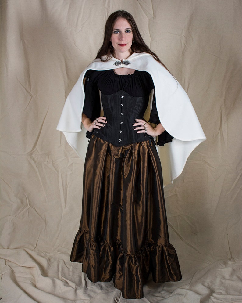 Ivory Rogue Cape Renaissance Clothing Halloween Costume - Etsy