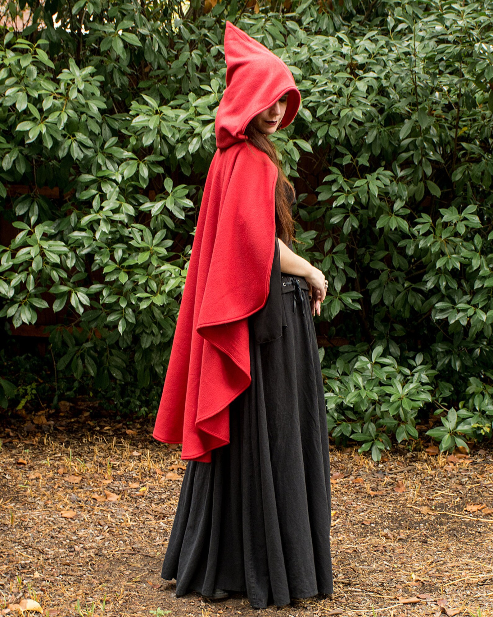 Red Rogue Cape - Halloween Costume - Little Red Riding Hood ...
