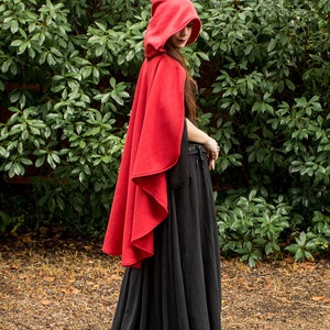 Red Rogue Cape - Halloween Costume - Little Red Riding Hood ...