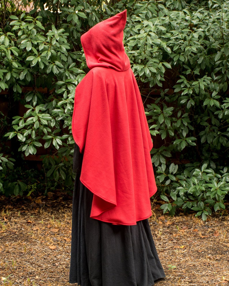 Red Rogue Cape - Halloween Costume - Little Red Riding Hood ...
