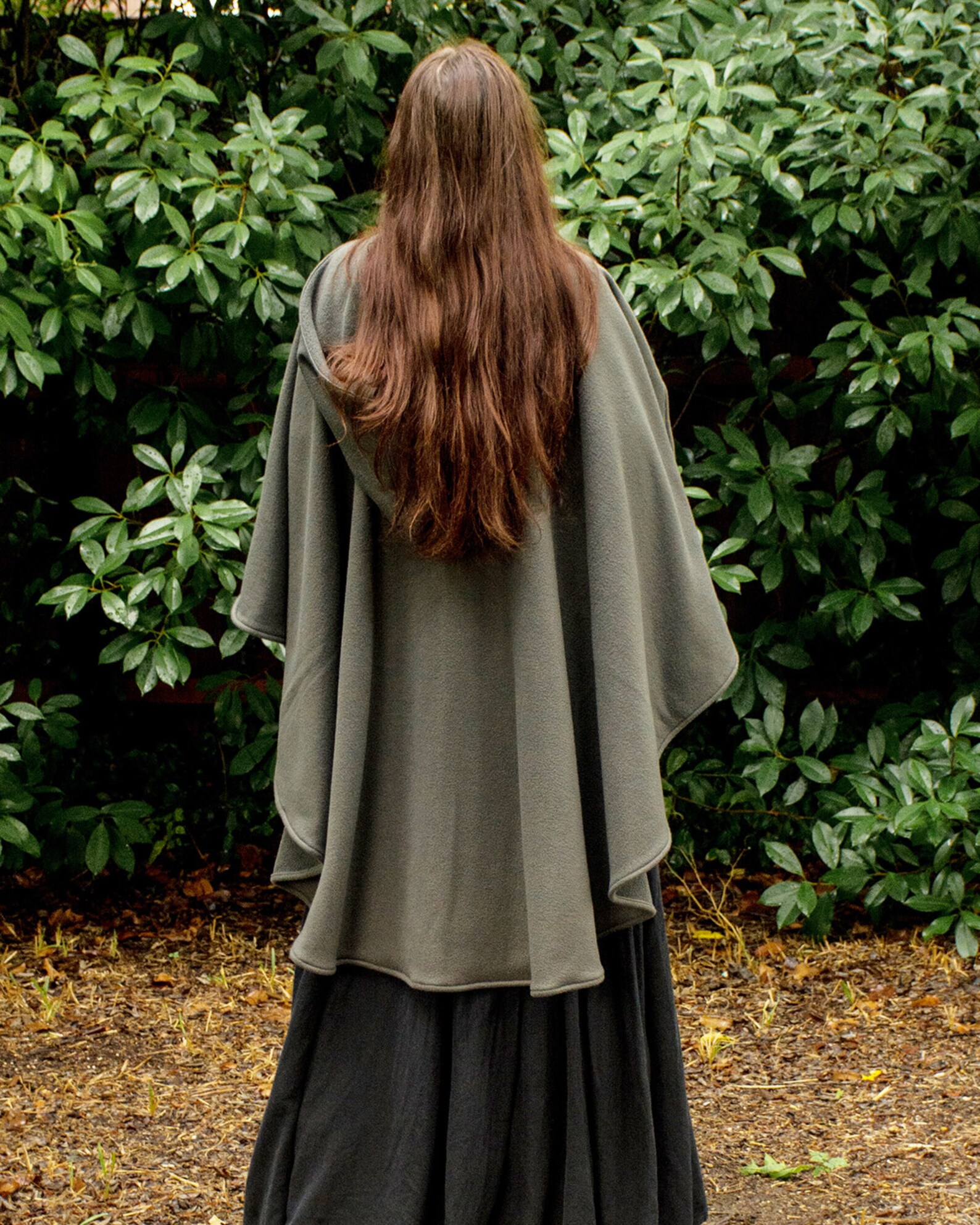 Slate Grey Rogue Cape - Halloween Costume - Renaissance Cloak ...