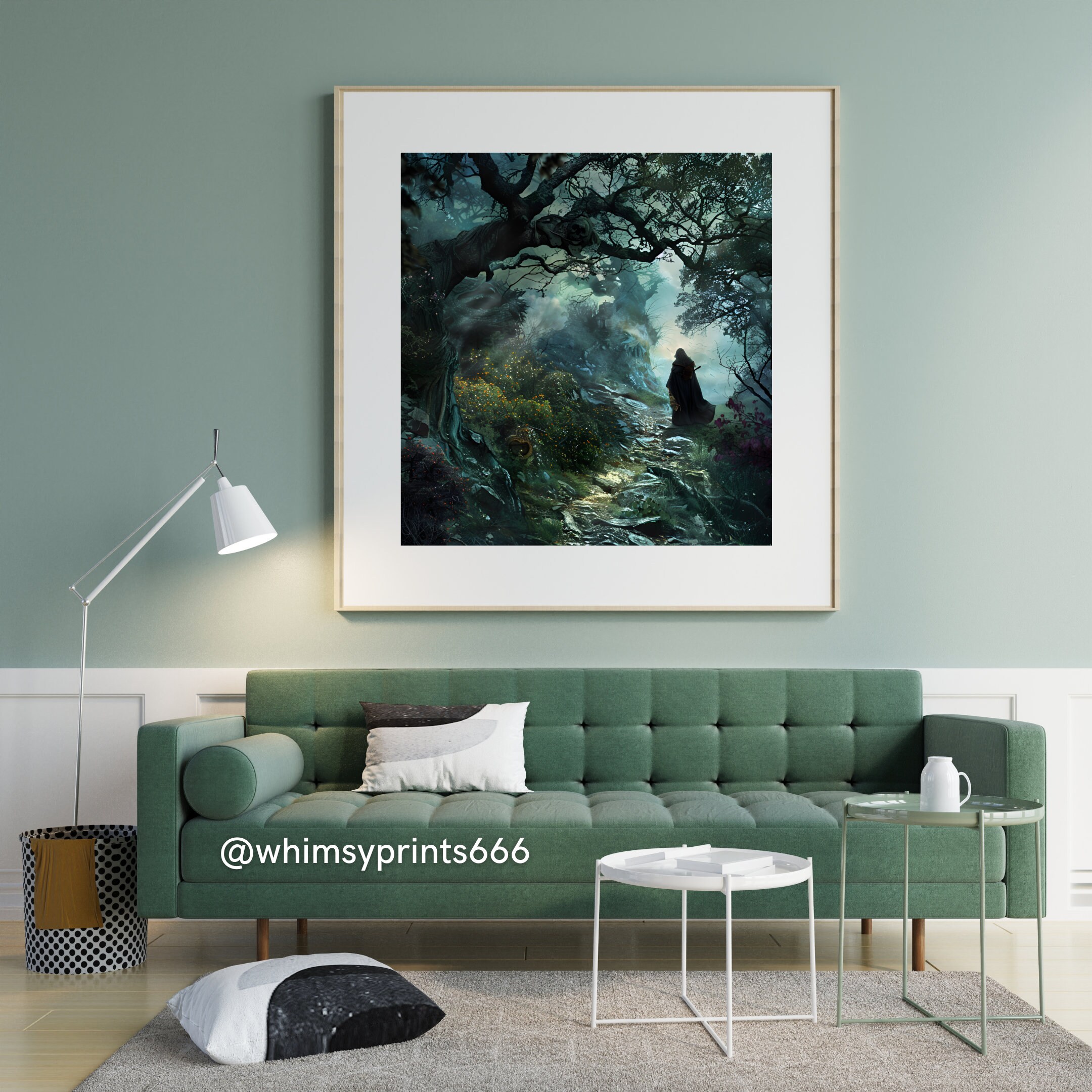 Digital Outlander Enchanted Forest Printable Art for Posters, Wall Art ...
