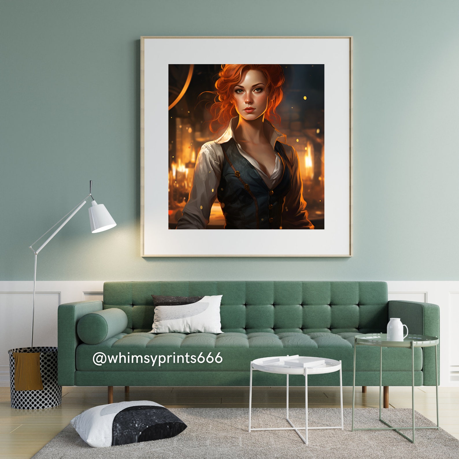 Digital the Witcher Triss Merigold Printable Fantasy Art for Posters ...