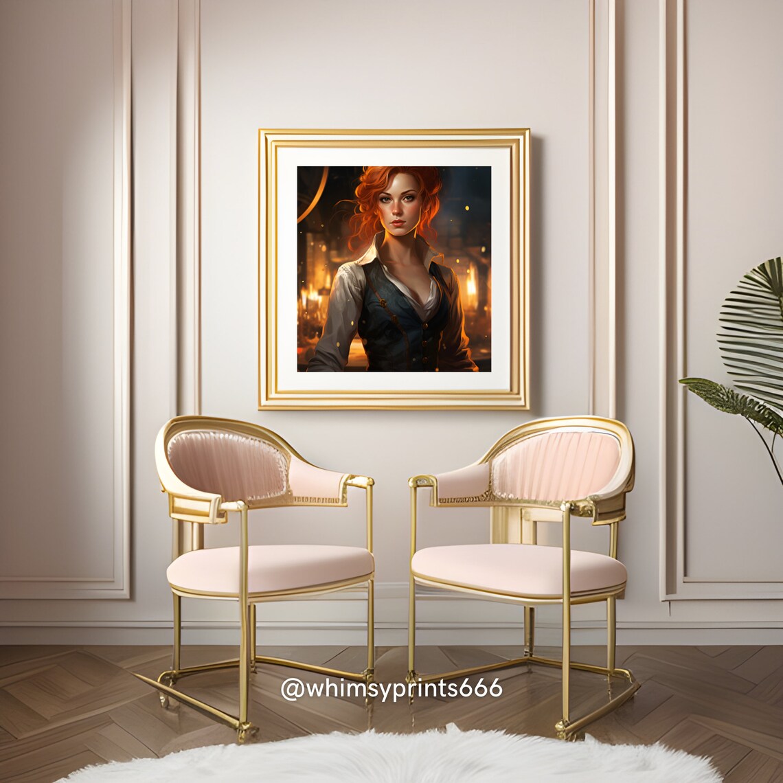 Digital the Witcher Triss Merigold Printable Fantasy Art for Posters ...