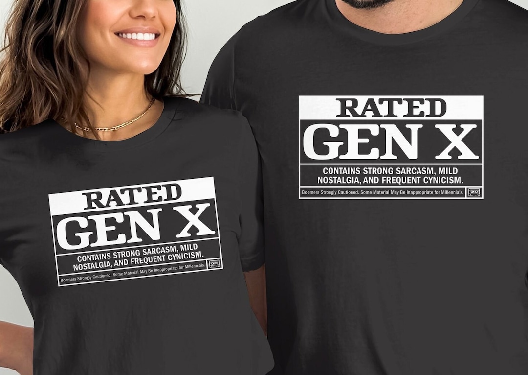 Gen X Shirt, Funny Gen X Tshirt, Genx, Nostalgia, Generation X T-shirt ...
