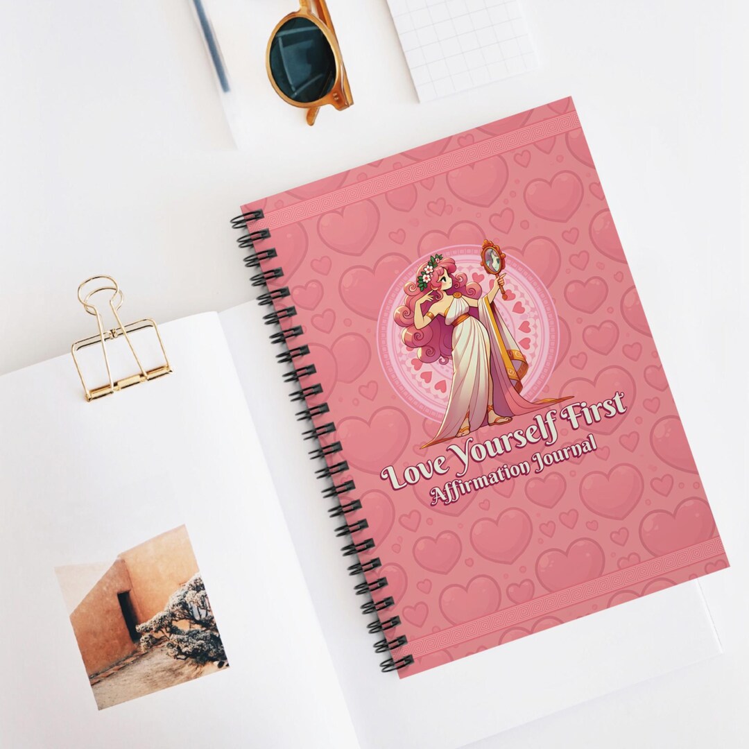 Aphrodite Journal | Greek Goddess Self Love Notebook - Etsy