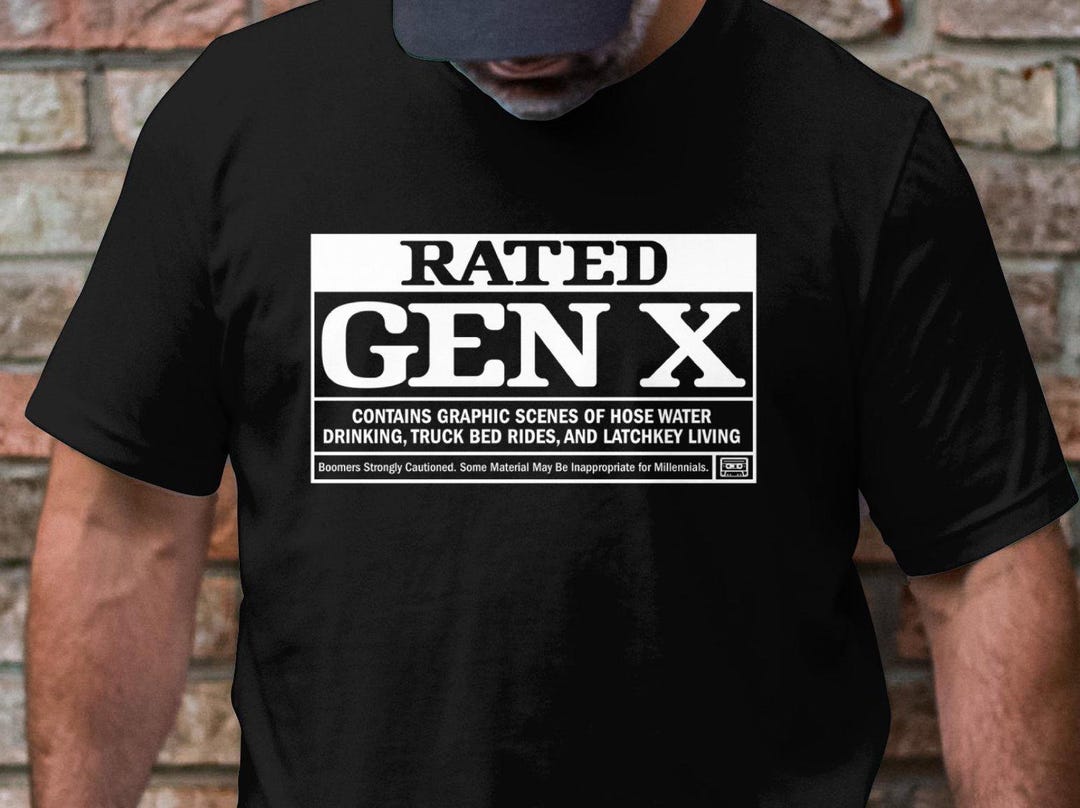 Gen X Shirt, Funny Gen X Tshirt, Genx, Nostalgia, Generation X T-shirt ...
