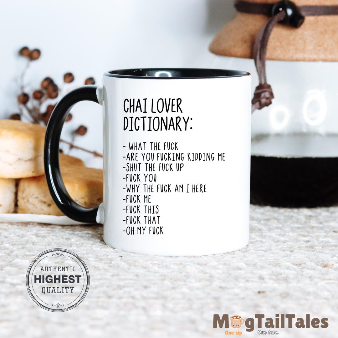 Chai Girl Mug, Spiced Tea Lover Cup, Aesthetic Chai Tankard, Cozy Tea ...