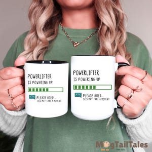 Personalized Powerlifting Mug, Crossfit Coffee Cup, Gym Enthusiast Gift ...