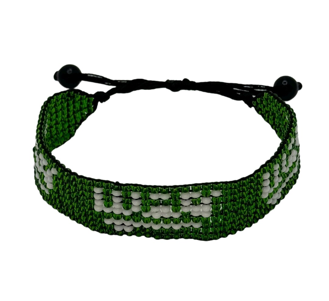 Culture Beads Saudi Handmade Beaded Flag Bracelet - Etsy