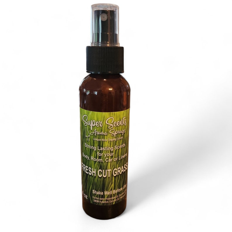 Unique Fresh Cut Grass Body Spray All Natural Body/room/car Spray 4 Oz ...
