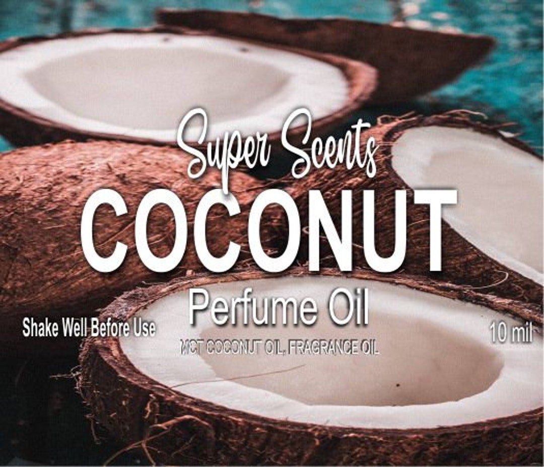 Coconut Perfume Oil Fragrance Roll on 10ml Strong Unique Scent by Super ...