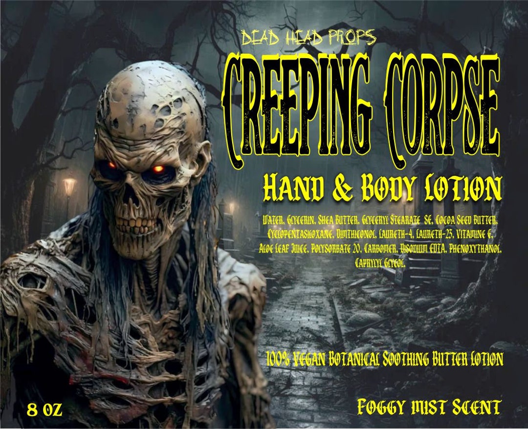 Creeping Corpse or Rotten Zombie Natural Hand & Body Butter Lotion by ...