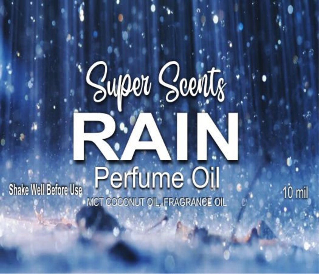 Rain Perfume Oil Fragrance Roll on 10ml Strong Unique Scent by Super ...