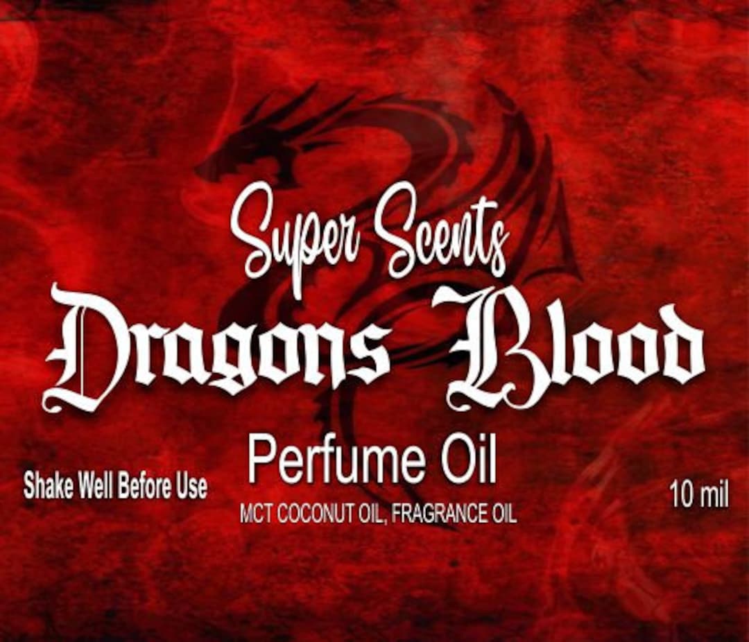 Dragons Blood Perfume Oil Fragrance Roll on 10ml Strong Unique Scent by Super Scents Halloween ...