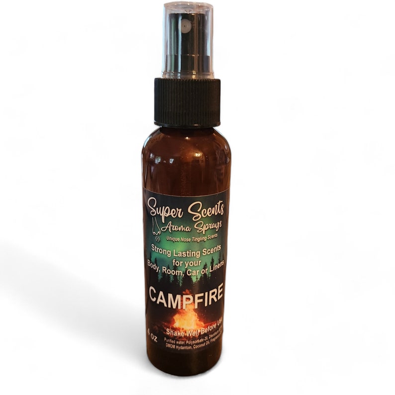 Campfire Body Spray All Natural Body/room/car Spray 4 Oz by Super ...