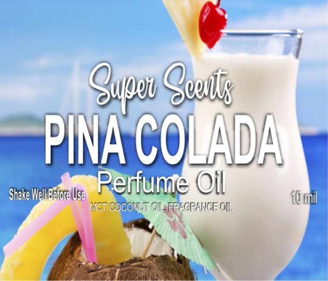Pina Colada Perfume Oil Fragrance Roll on 10ml Strong Unique Scent by ...
