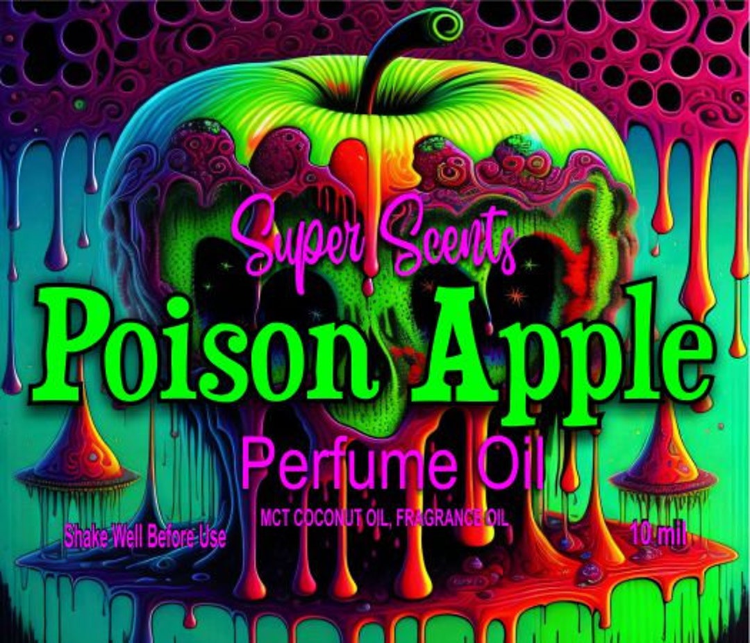 Poison Apple Perfume Oil Fragrance Roll on 10ml Strong Unique Scent by ...