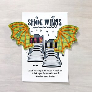 Printable Shoe Wing Display Card | Gift Presentation PDF - Etsy