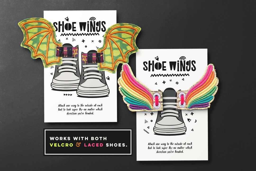 Printable Shoe Wing Display Card | Gift Presentation PDF - Etsy