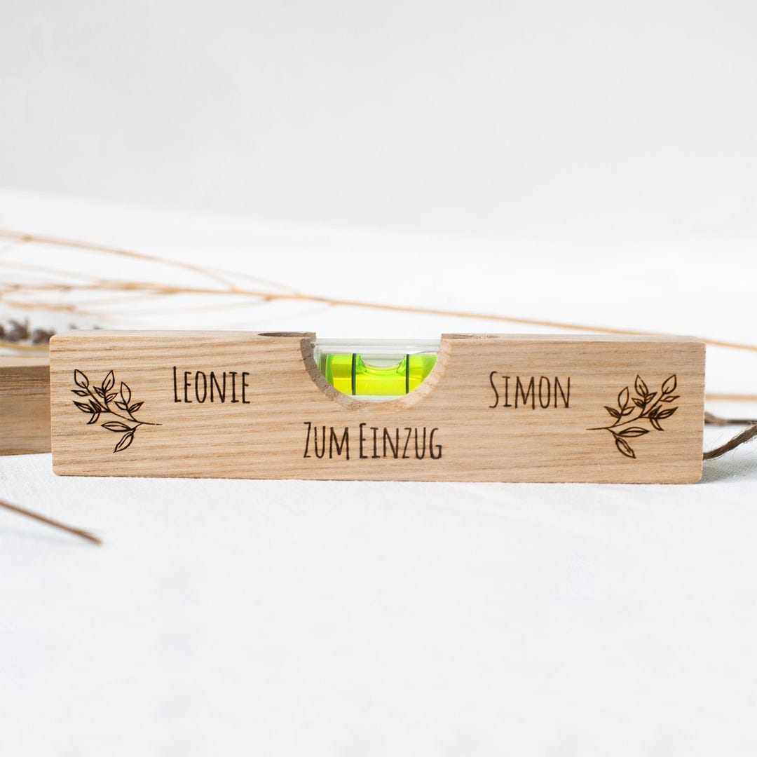 Personalized Spirit Level | Moving In, Topping-out Ceremony & House ...