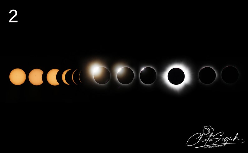 2024 Total Eclipse Prints and Canvas - Etsy