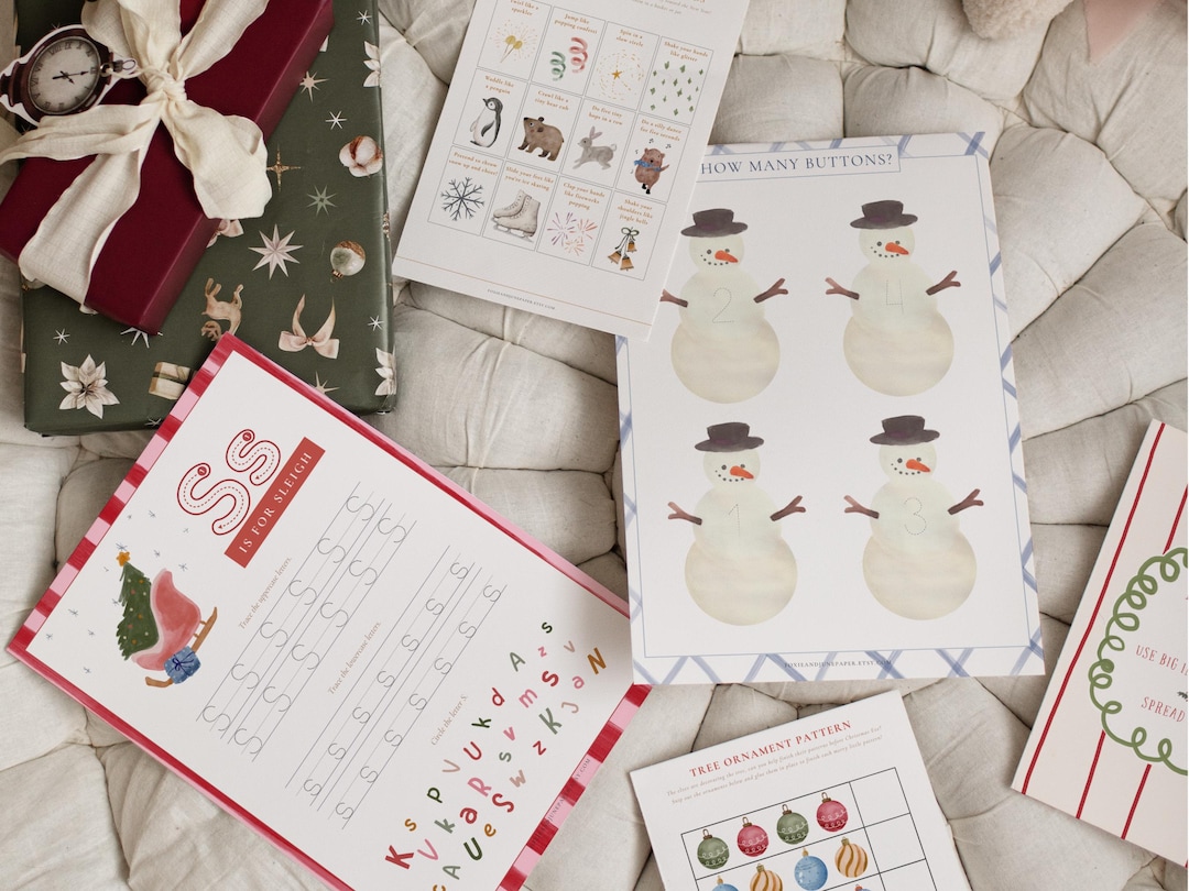 Advent Preschool Activity Packet: Toddler Morning Time Basket ...