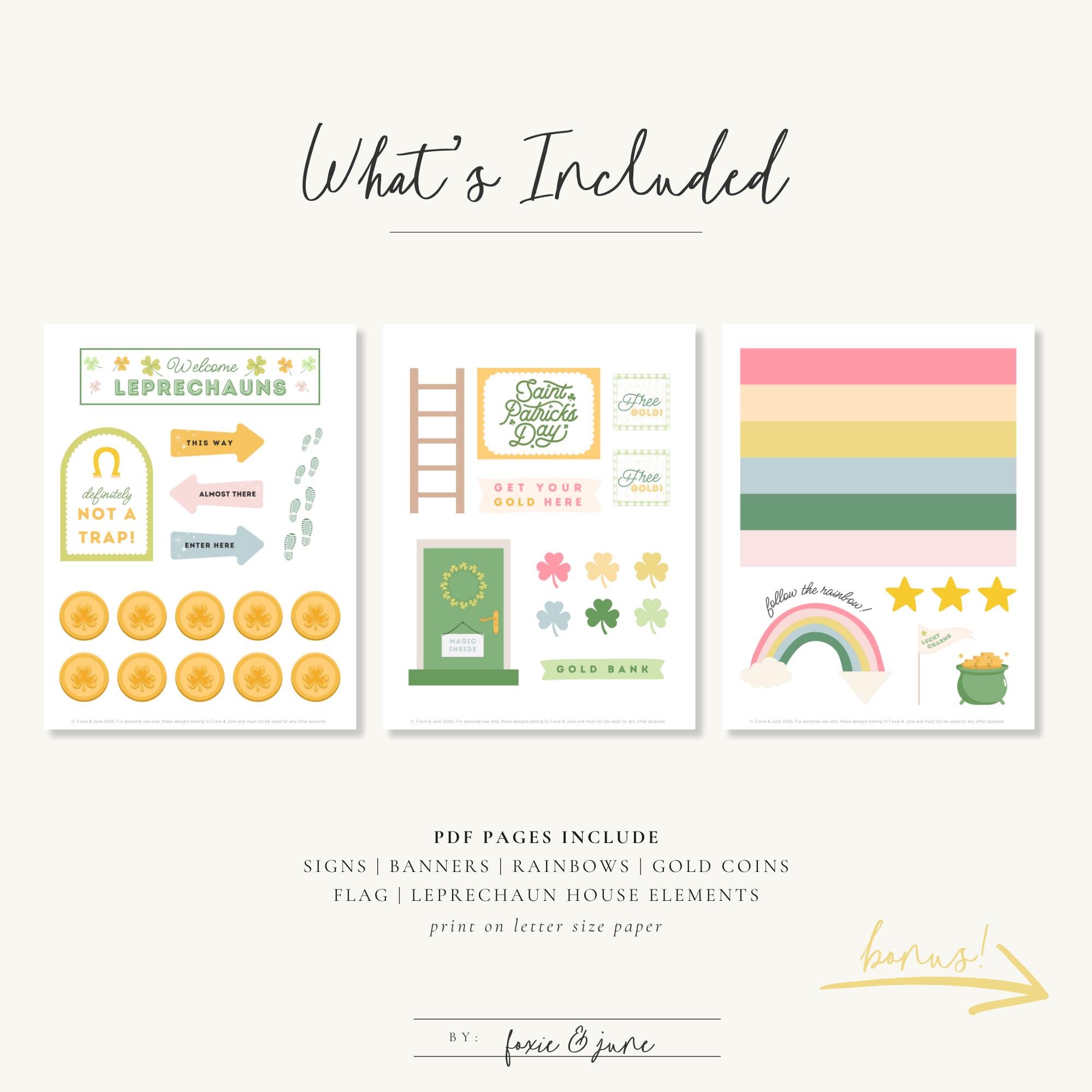 Leprechaun Trap Kit - Printable St. Patrick's Day Activity for Kids ...