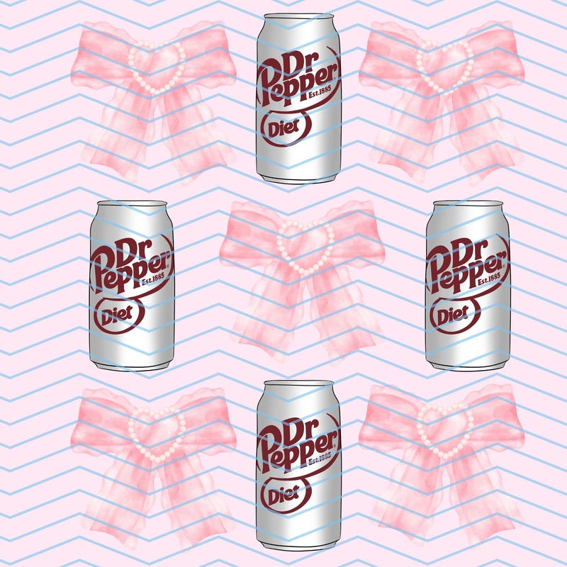 Dr Pepper With Bow - Etsy
