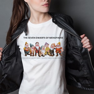 Seven Dwarfs of Menopause PNG - Etsy