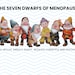 Seven Dwarfs of Menopause PNG - Etsy