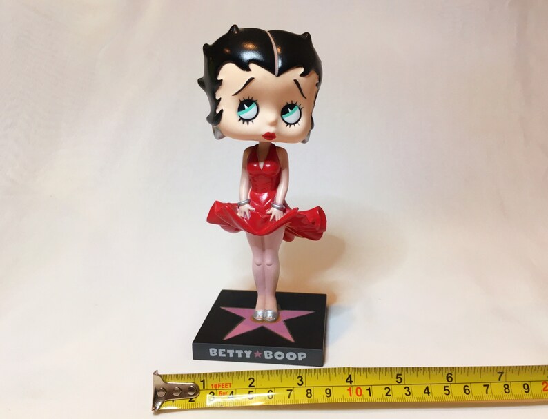 Betty Boop Bobble Head Figurine in Marilyn Monroe Pose on Gifts for Her ...